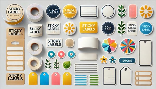 Types of Sticky Labels – Mini Fish