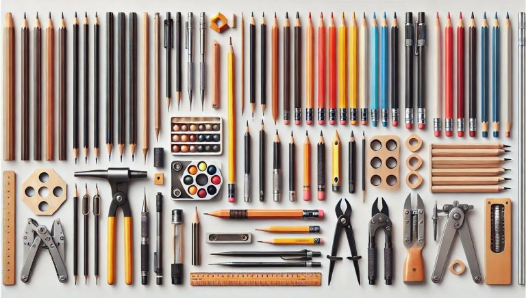 Types of Pencils and Their Uses – Mini Fish