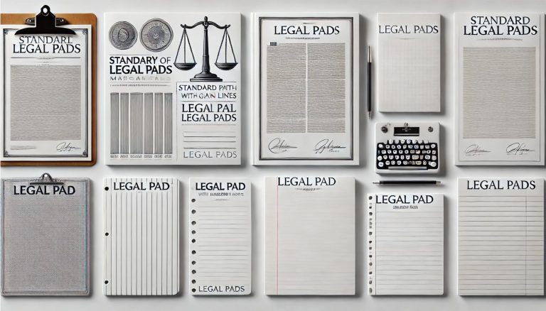 Types of Legal Pads – Mini Fish