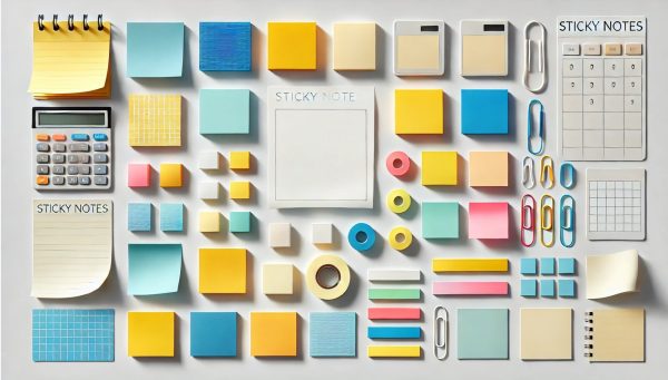 Types of Sticky Notes – Mini Fish