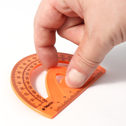 WM9178/6PCS 30CM Dual-Scale Compass Math Set – Mini Fish