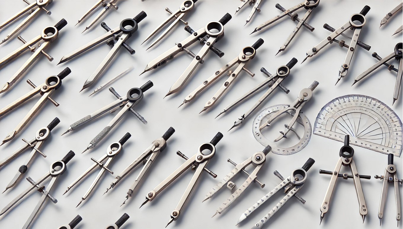 Types of Geometry Compasses – Mini Fish